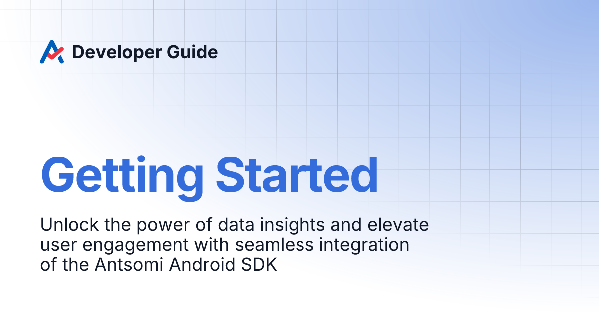 Getting Started Developer Guide 